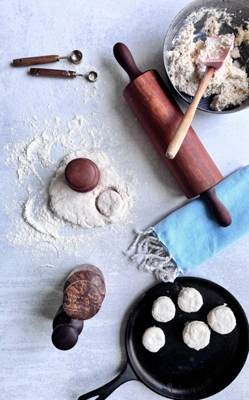 Wooden Biscuit Cutter