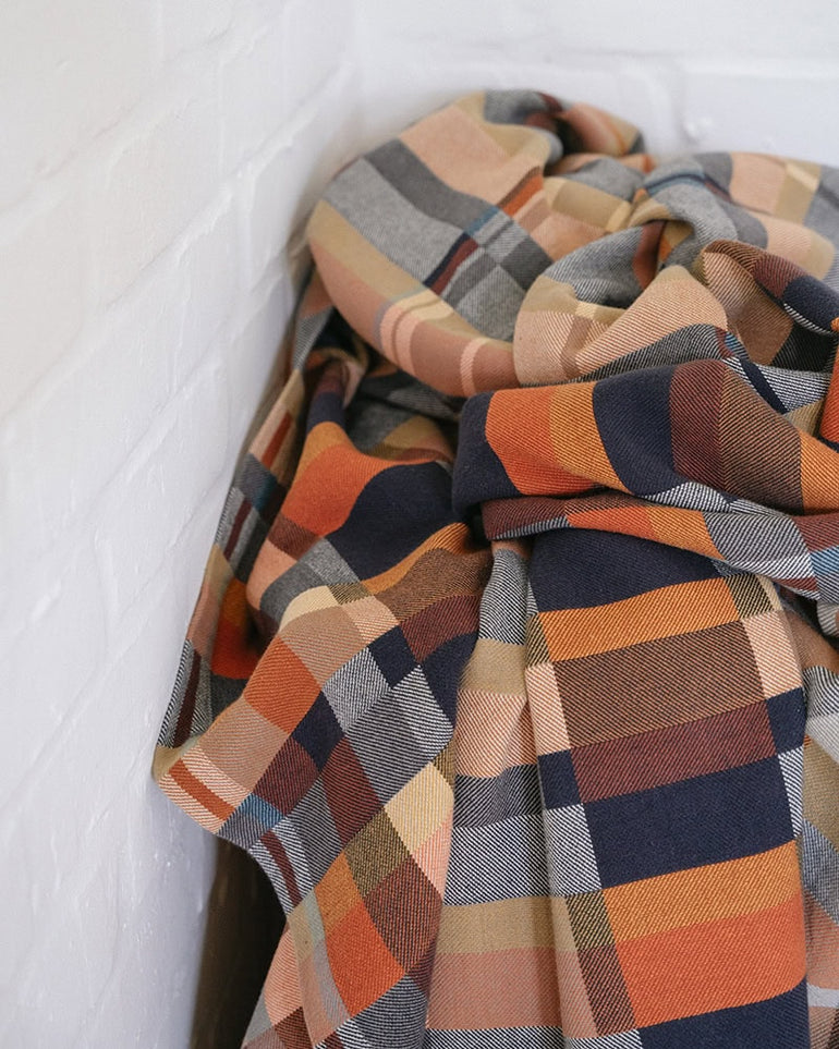 Throw Blanket, Cotton Hand Woven | Be Just